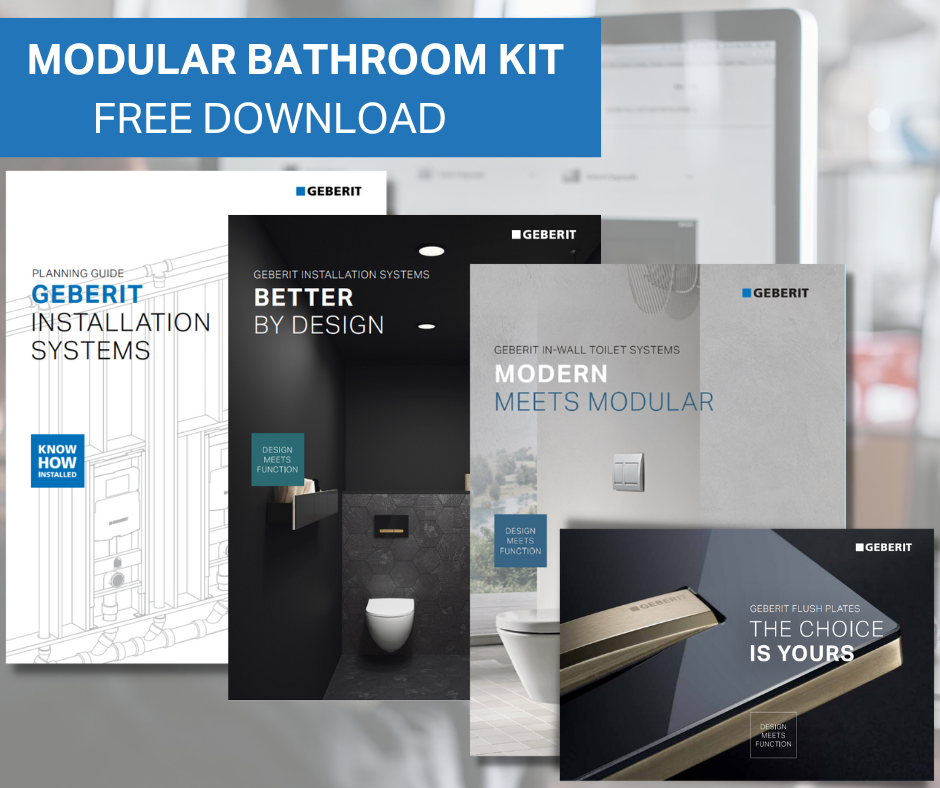 Modular Bathroom Kit from Geberit